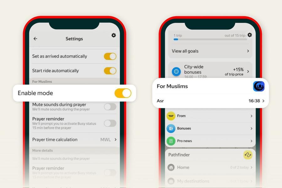 Yango ride-hailing service introduces innovative mode, alerting Muslim ...