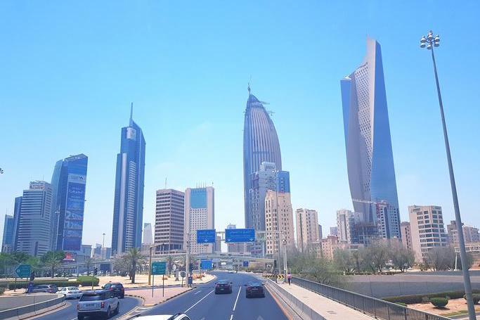 Dust storms are regular in Kuwait in June