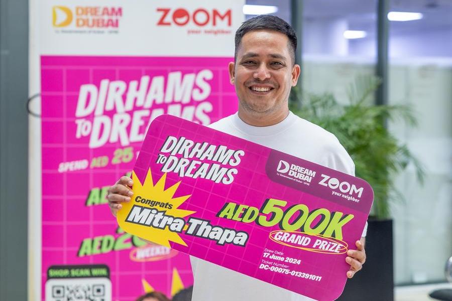 ENOC Group and Dream Dubai award ZOOM customer with AED 500,000 cash prize