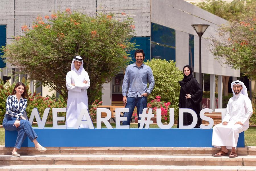 University of Doha for Science and Technology students receive ...