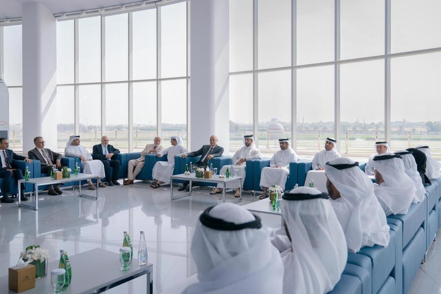 Sultan bin Ahmed witnesses agreement to implement 'Sharjah Sat-2'