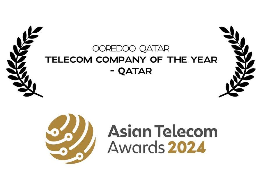 Ooredoo crowned “Telecom Company of the Year – Qatar” at Asian Telecom ...