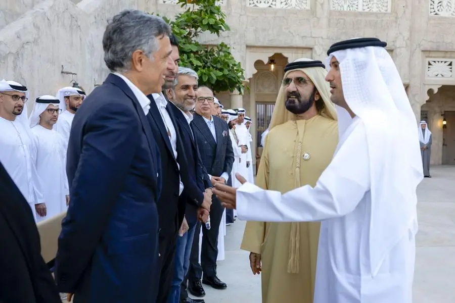 Dubai ruler meets officials, heads of government entities and ...