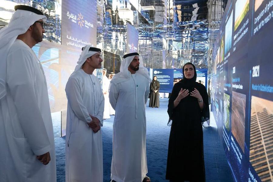 Hazza bin Zayed inaugurates world’s largest single-site solar power ...