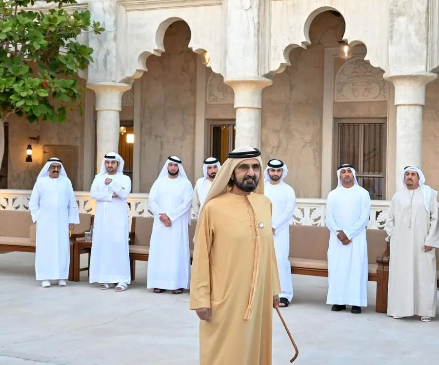 Dubai ruler meets officials, heads of government entities and ...