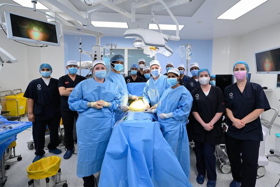 Abu Dhabi doctors perform complex in-utero surgery to repair spina bifida