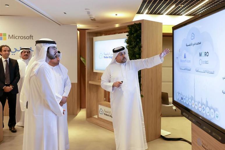 Dubai Crown Prince Sheikh Hamdan unveils cloud project to boost digital ...