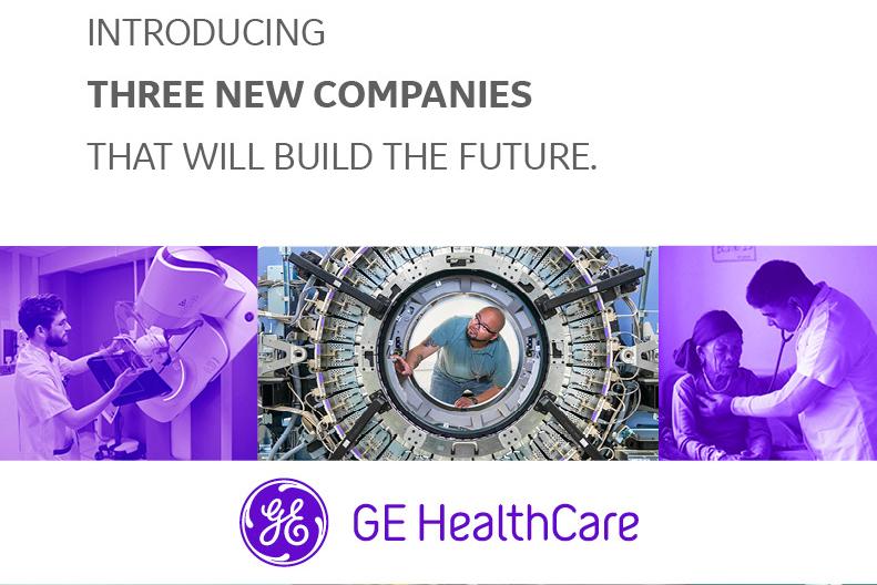 GE unveils brand names for three planned future public companies