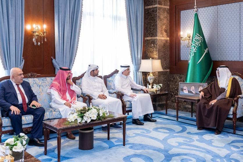 Dan company CEO and Governer of Al-Ahsa meet