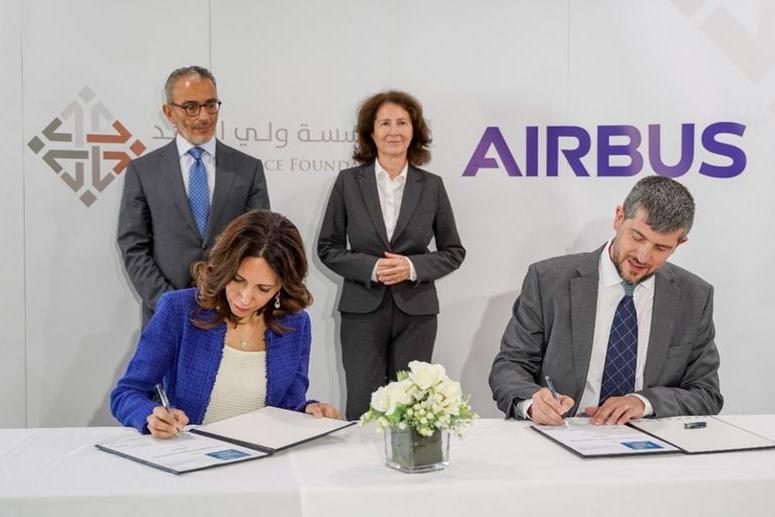 Renewal of agreement between the CPF and Airbus for training Jordanian ...