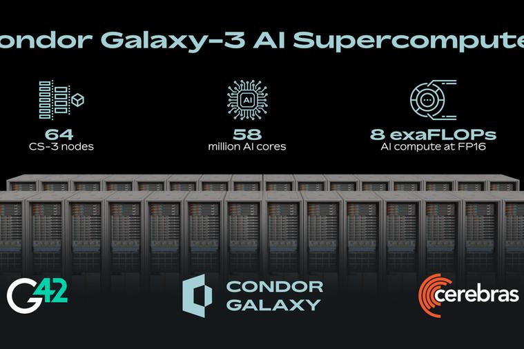 Cerebras and G42 break ground on Condor Galaxy 3, an 8 exaflops AI ...