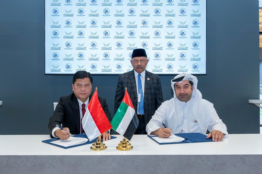 AMMROC signs strategic MoUs with PTDI and Infoglobal at IDEX 2025
