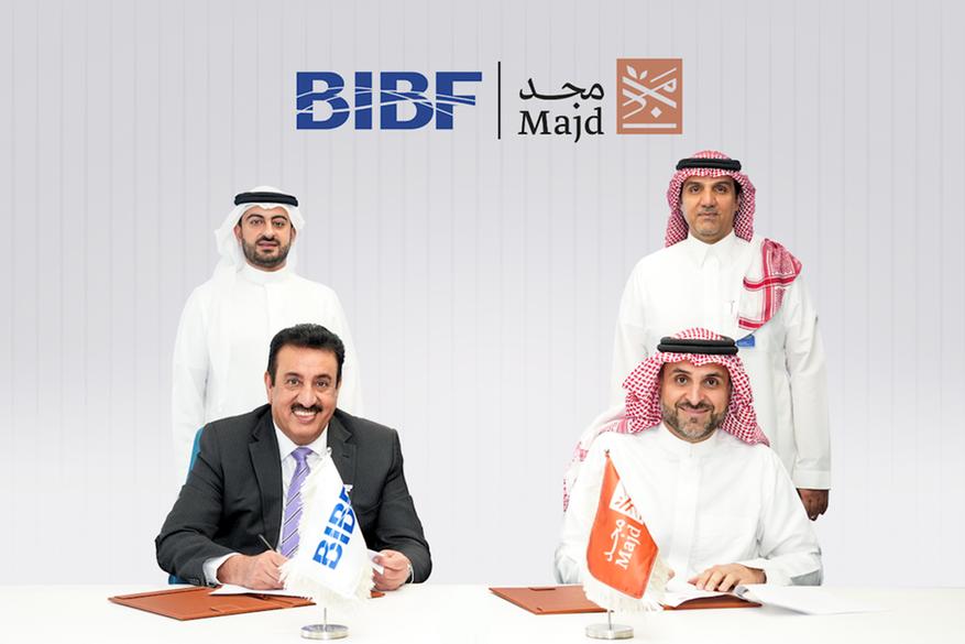 Majd Investments and BIBF sign agreement