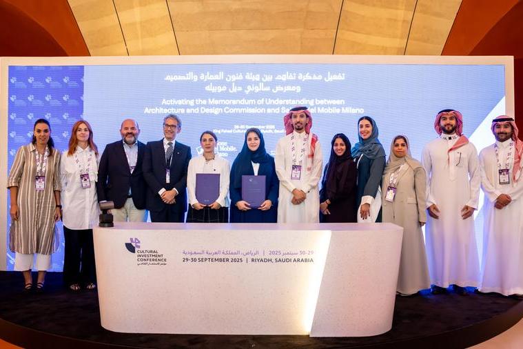 Salone del Mobile.Milano brings its vision to Riyadh with red in progress