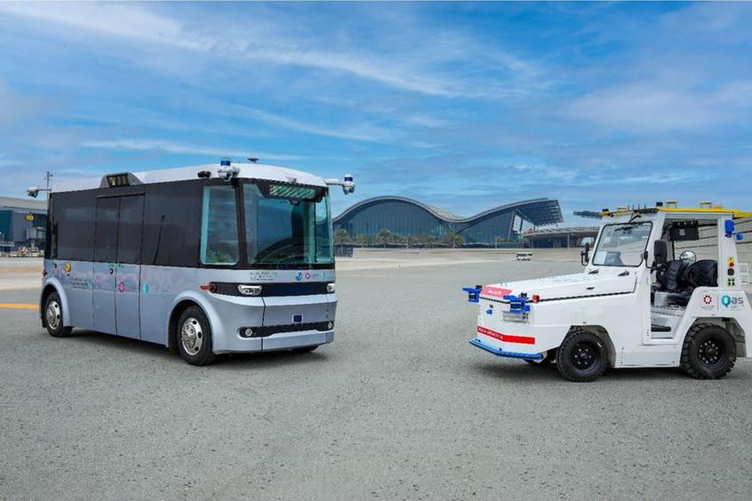 Autonomous Vehicle Trials begin at Hamad International Airport