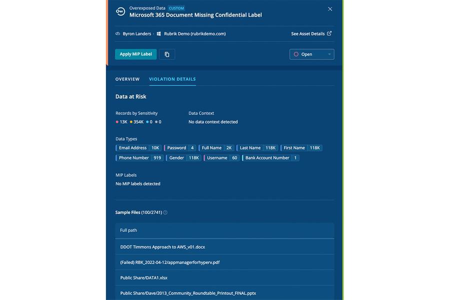 Rubrik unveils data security posture management for Microsoft 365 Copilot