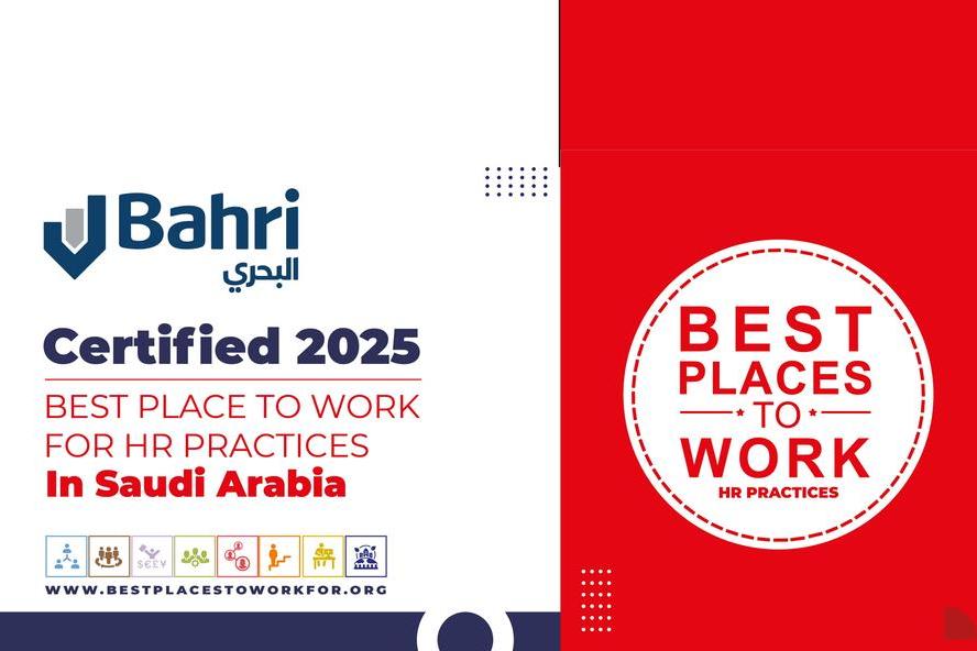 Bahri earns the Best Place to Work certification for HR practices in ...