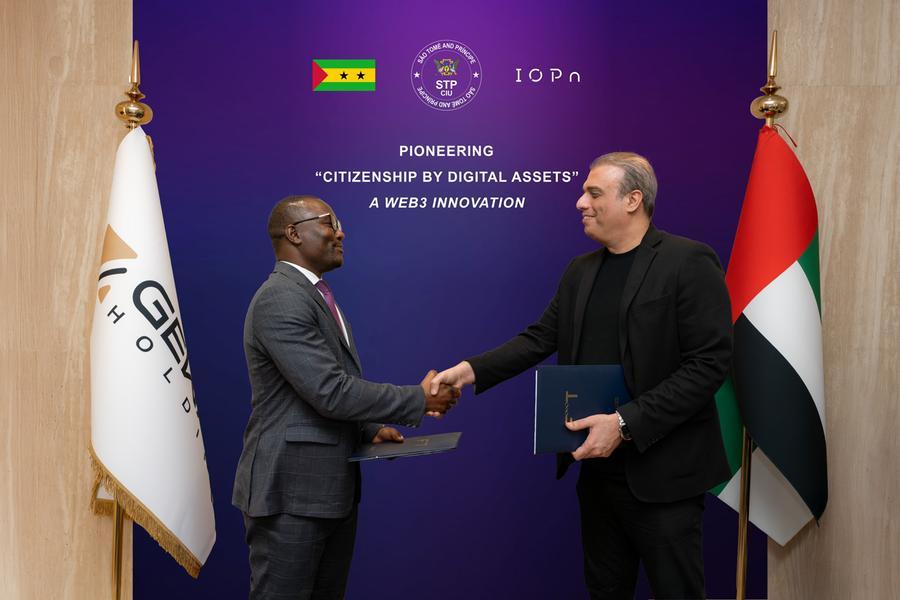 UAE-based IOPn partners with São Tomé and Príncipe to launch the world ...