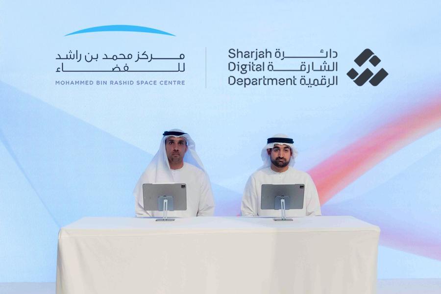 Mbrsc And Sharjah Digital Department sign Mou To strengthen geographic ...