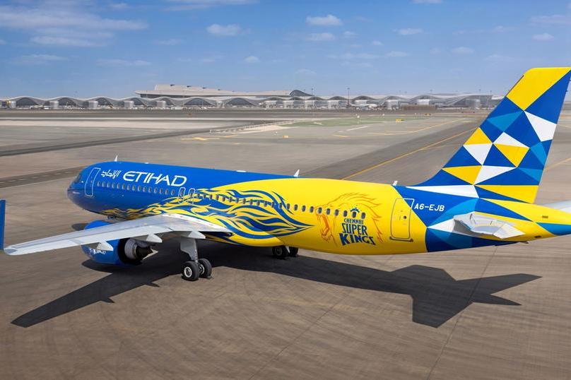 Chennai Super Kings welcomes Etihad Airways to the front of jersey