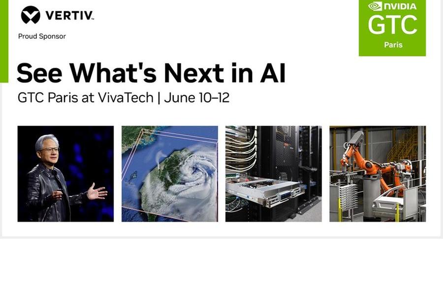 Vertiv showcases the AI Factory of the Future at NVIDIA GTC Paris at ...