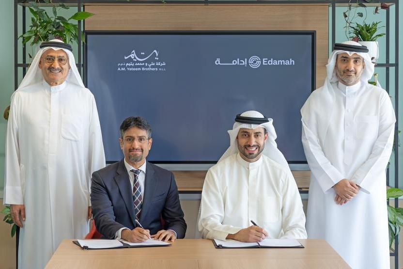 Edamah and Ali & Mohammed Yateem Bros Company sign strategic partnership