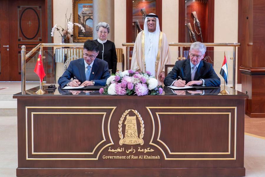 RAK Ruler witnesses signing of two MoUs between Ras Al Khaimah ...