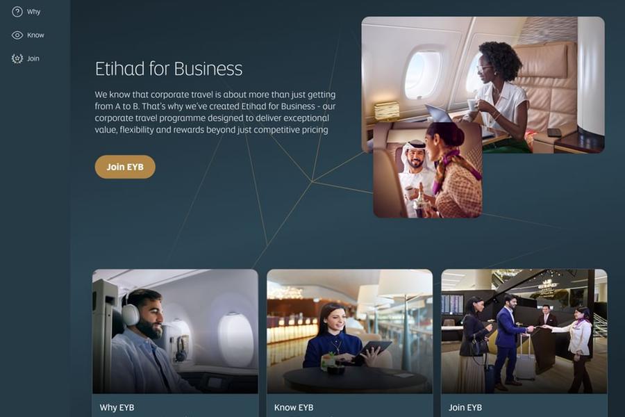 Etihad launches 'Etihad for Business' corporate portal
