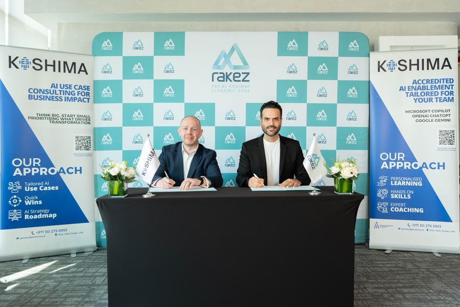 RAKEZ partners with Koshima to boost business efficiency with AI