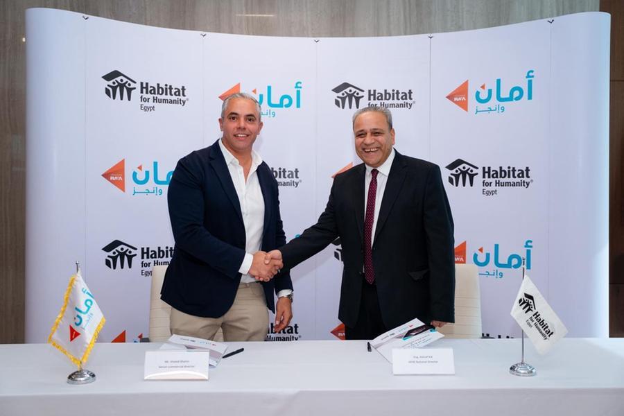 Aman consumer finance partners with Habitat for humanity Egypt