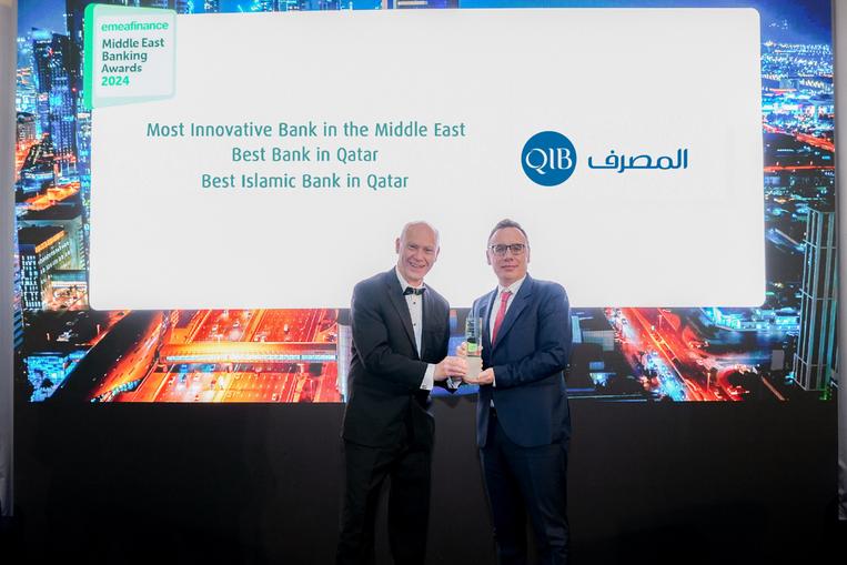 QIB receives three prestigious awards From EMEA Finance