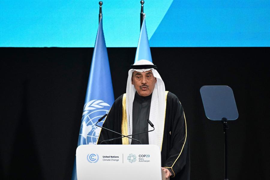 Kuwait Amir Representative meets with IMF Chief on COP29 sidelines