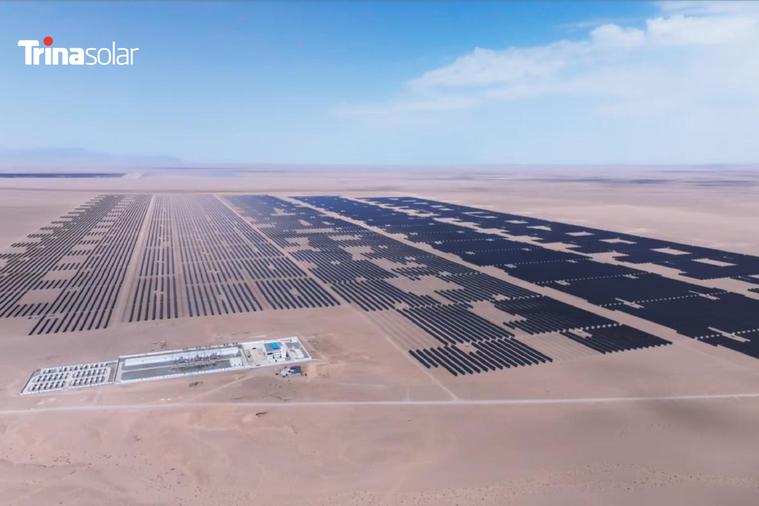 Trinasolar’s Vertex modules revive the Gobi Desert