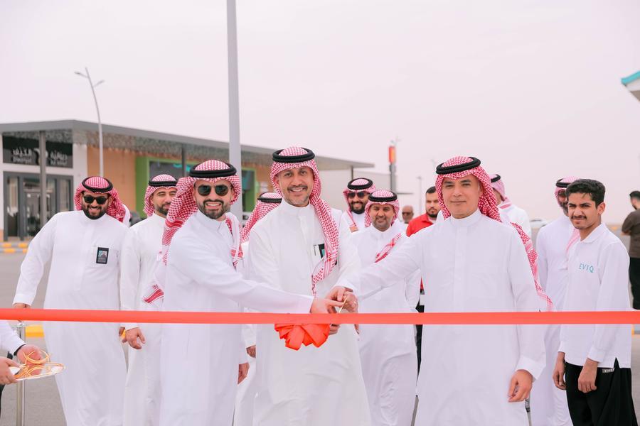 EVIQ launches its first highway EV charging station at SASCO Aljazeera ...