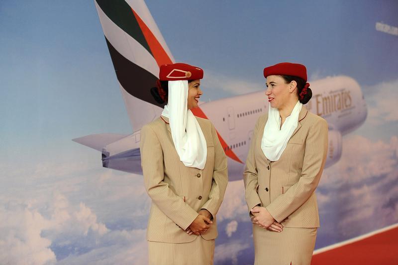 Dubai's Emirates airline turns spotlight on women
