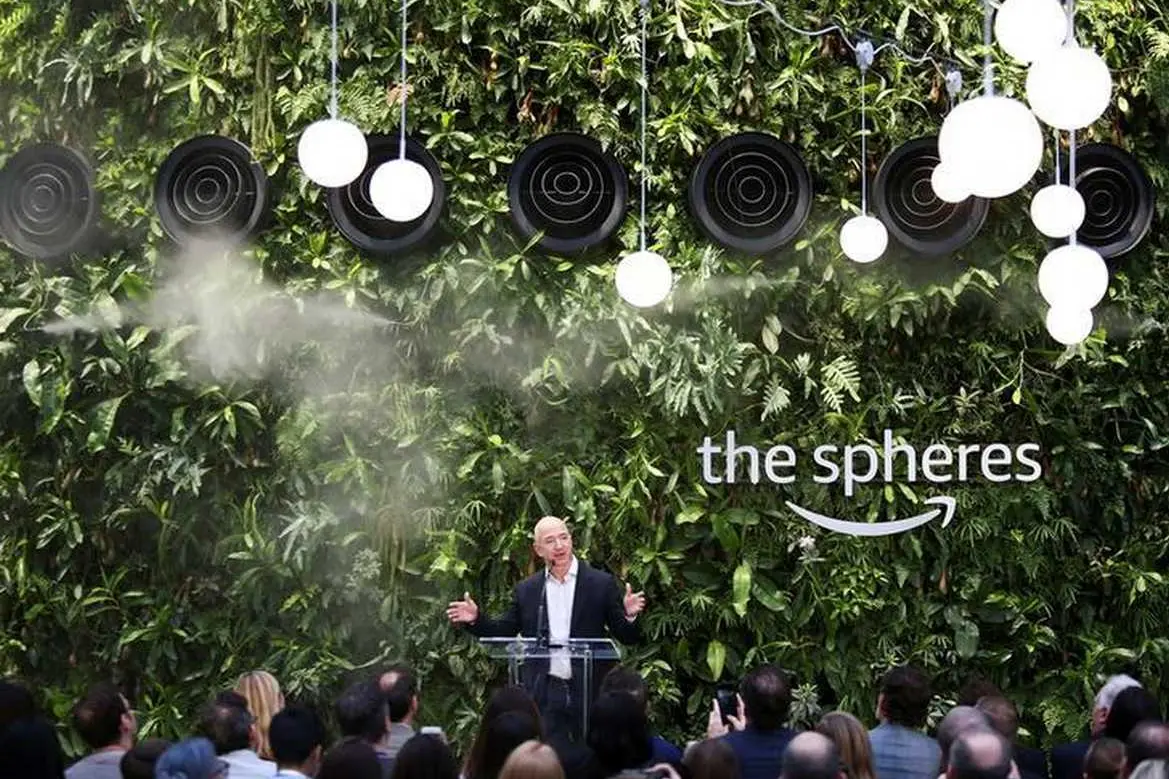 Sparking new ideas: Amazon opens ‘rainforest’ office