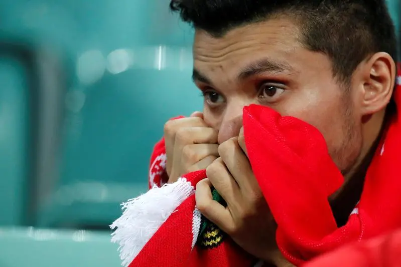 Portugal fans react