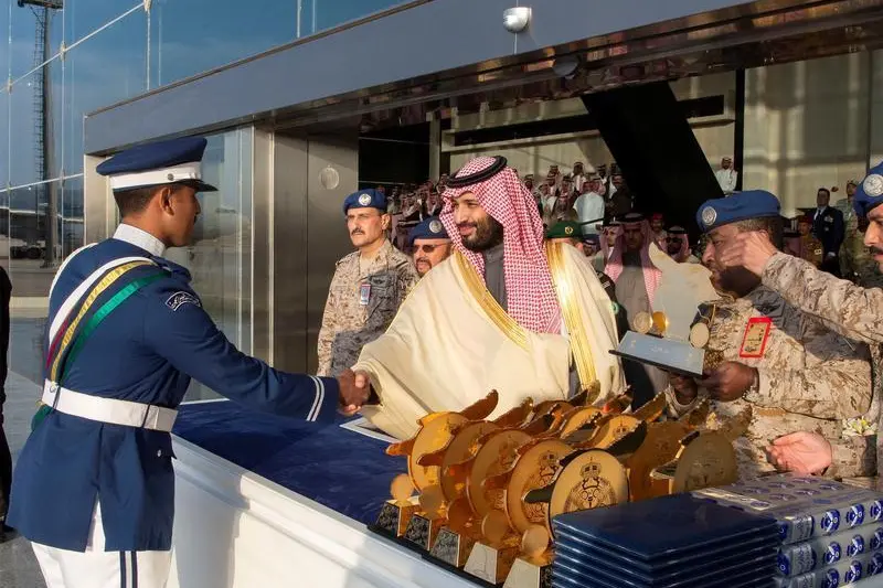 Saudi Crown Prince oversees King Faisal Air Academy graduation ceremony