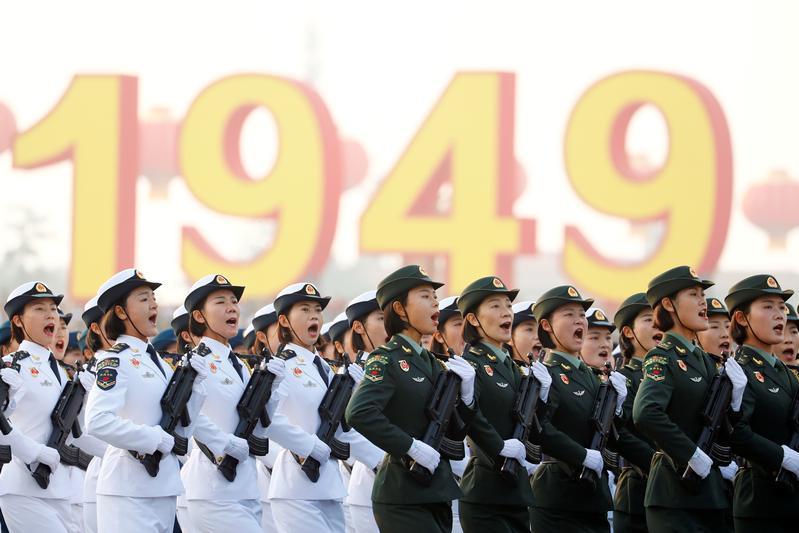 China flexes military muscle to mark 70 years of Communist rule