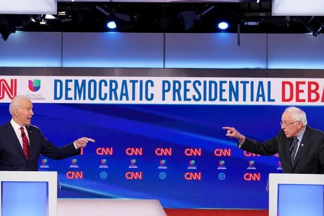Biden and Sanders debate in the time of coronavirus