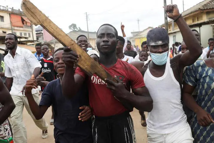 Ivory Coast protests against president's third term bid