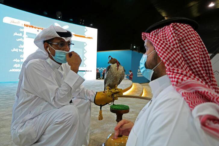 Special archery field set up at Riyadh falconry exhibition