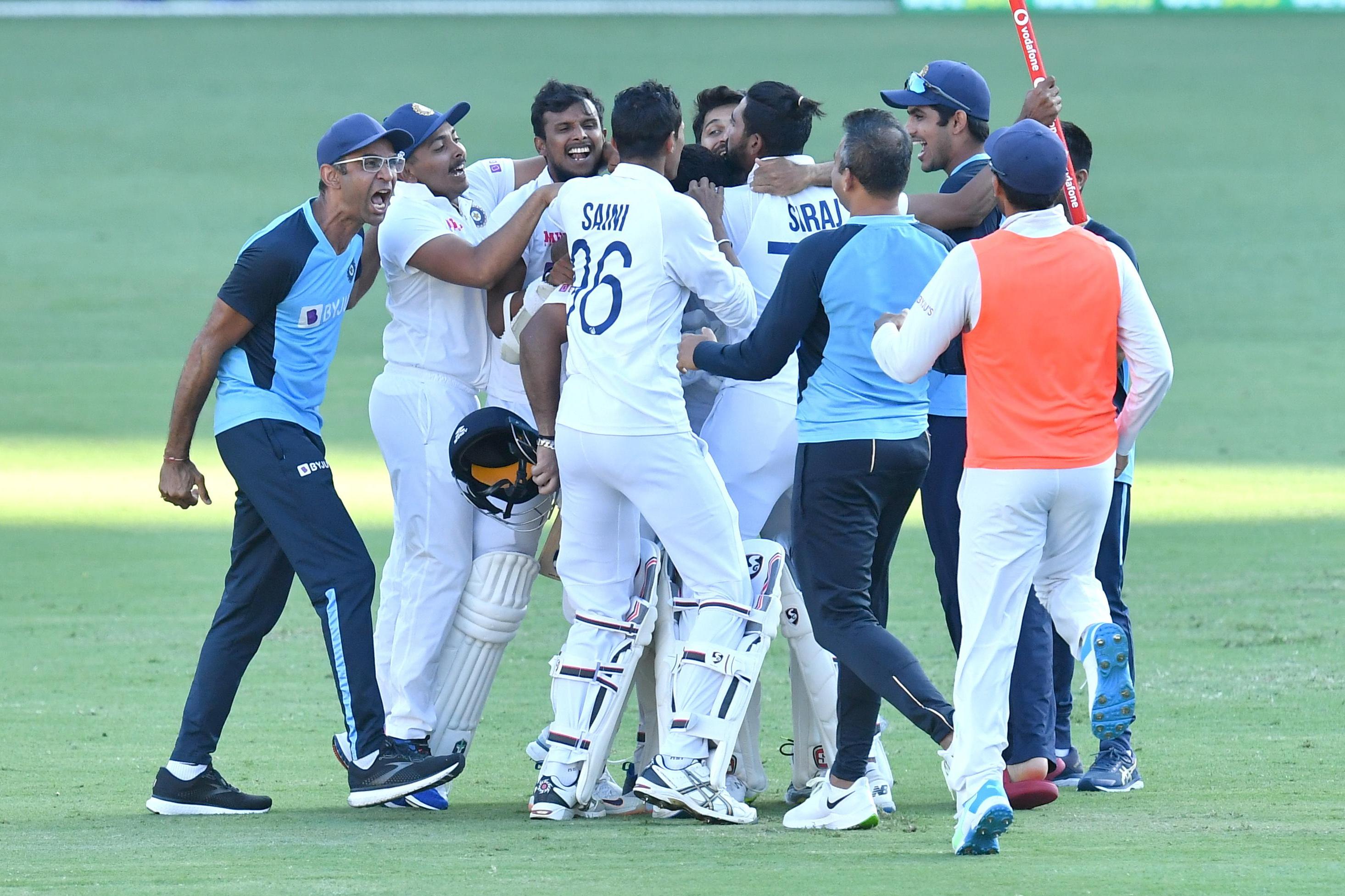 India win Gabba thriller, claim series 2-1