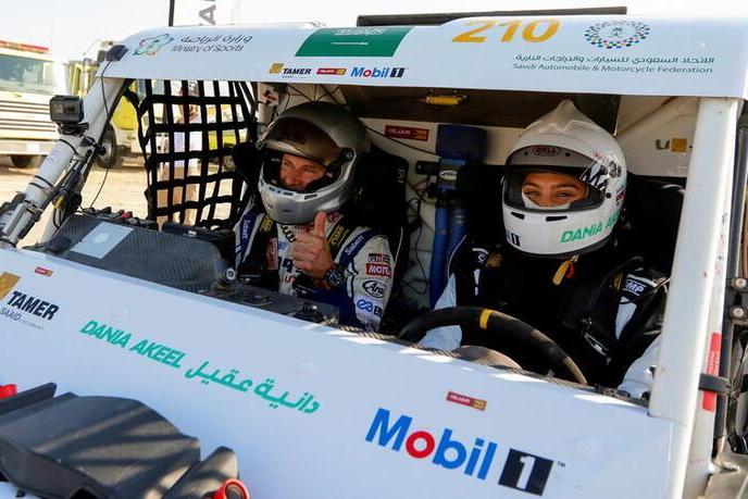 Female Saudi rally competitors set their sights on Dakar Rally 2022 in ...