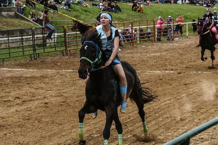 Indigenous tribes revive horse heritage with bareback races in Oklahoma