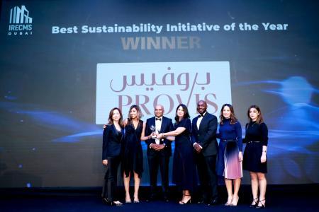 Provis sustainability efforts recognised at the IRECMS Dubai Awards 2021