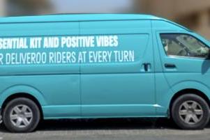 Deliveroo launches the Roo van to support riders on the road