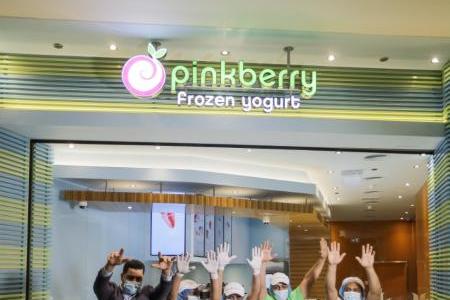Pinkberry opens its third store opens in Cairo Egypt!!