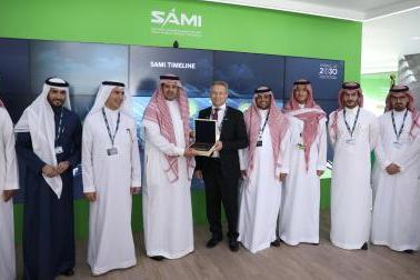 Governor of GAMI, and several other dignitaries visit SAMI stand as ...
