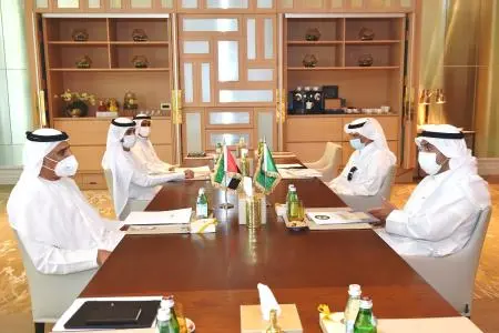 H.E. Obaid Humaid Al Tayer meets Secretary-General of Gulf Cooperation ...